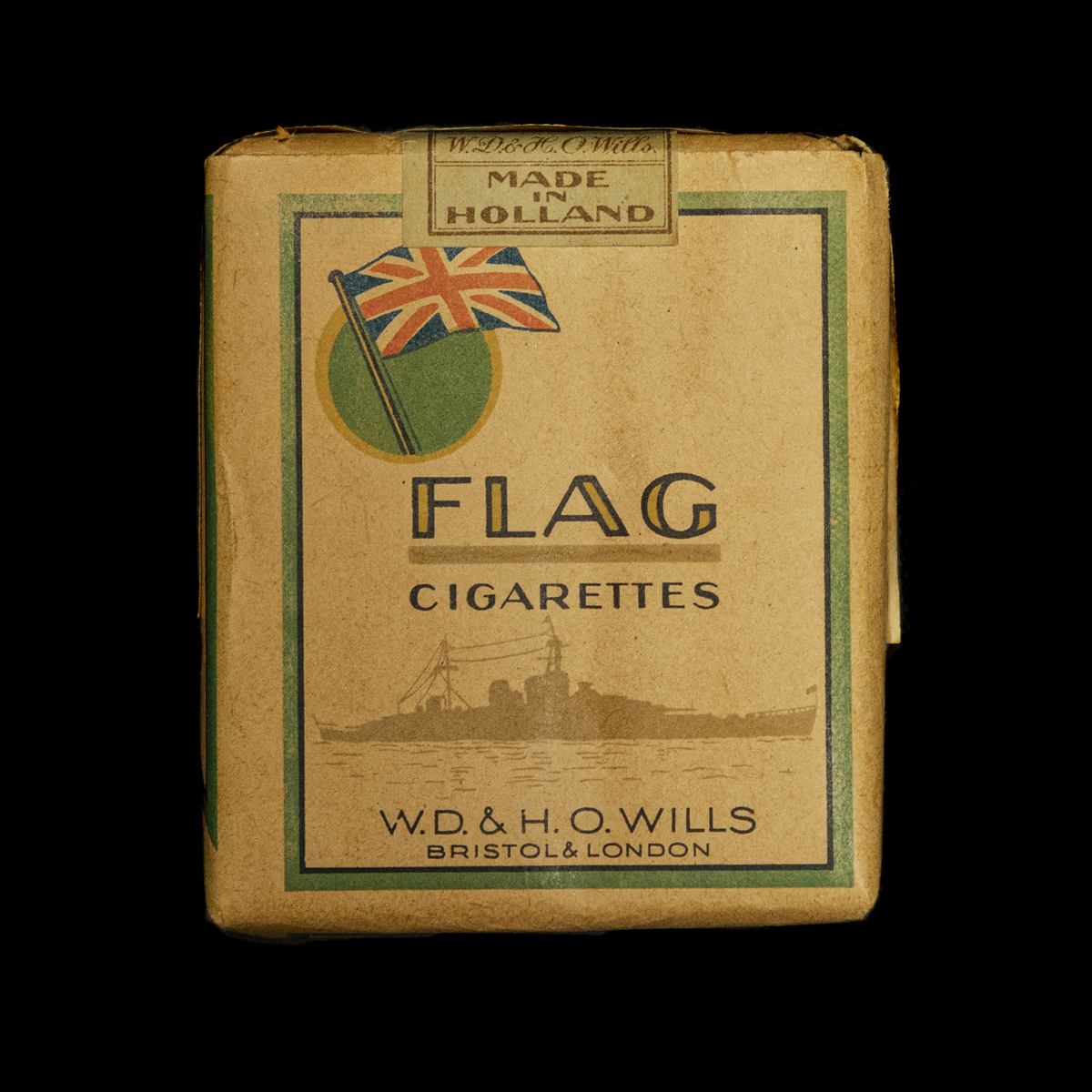 Flag Cigarettes Made in Holland – Dutch World War 2 Collector